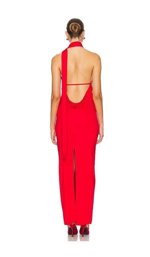 Nbd Violetta Maxi Dress - Red
