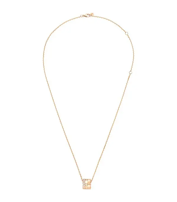 CHAUMET Bee De Diamond And Gold Necklace - Rose Gold