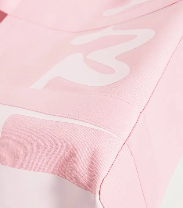 Harrods Medium Cotton Logo Tote Bag - Pink