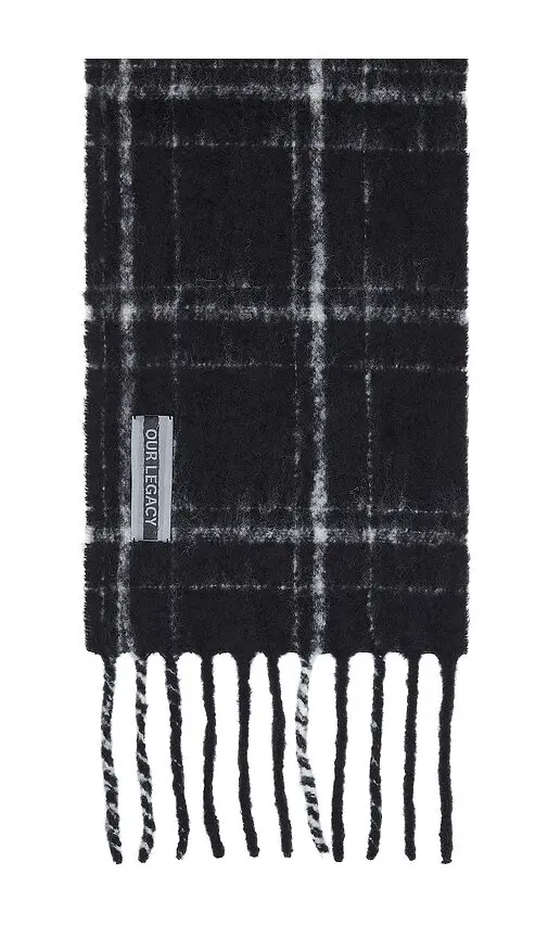 Our Legacy Estate Scarf - Black
