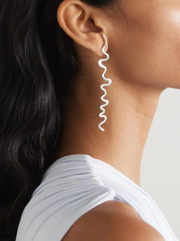 YSSO Shore Sterling Dangle Earrings - Silver