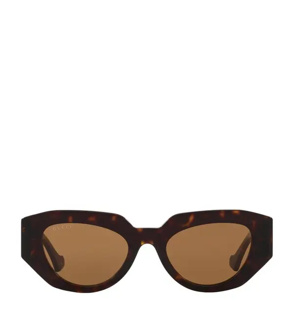 Gucci Acetate Sunglasses - Brown
