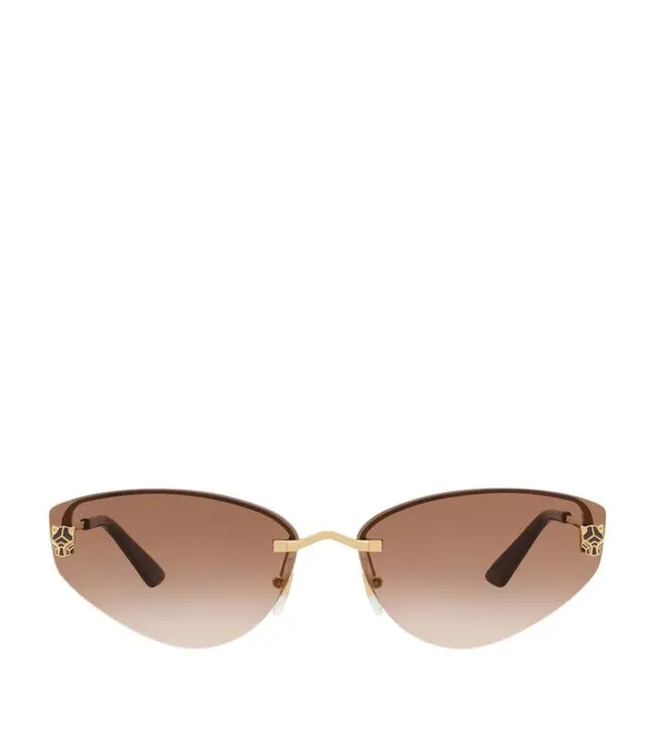 Cartier Metal Sunglasses - Gold