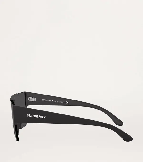 Burberry Nylon 0be4291 Sunglasses - Black