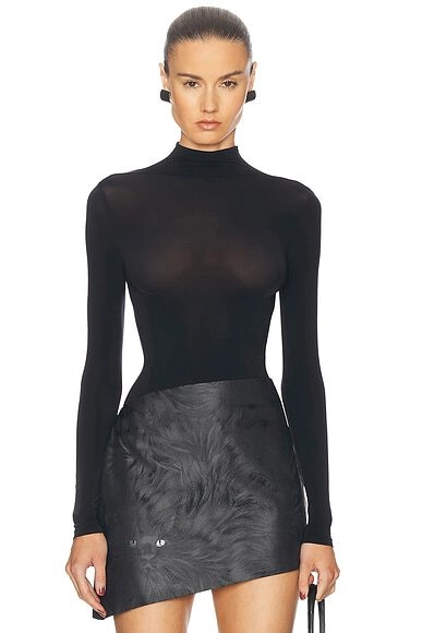 Wolford Buenos Aires String Bodysuit - Black