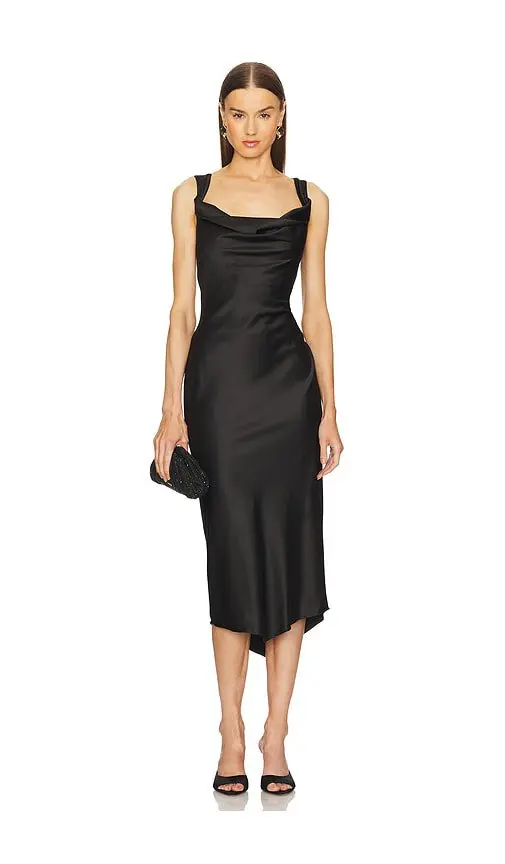 MICHAEL COSTELLO X Revolve Kylen Midi Dress - Black