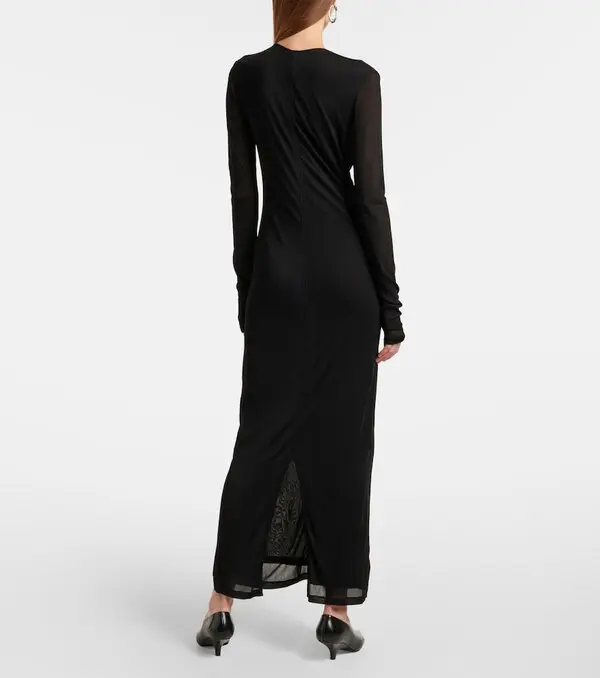 TOTEME Draped Midi Dress