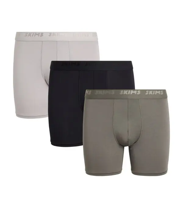 SKIMS Stretch Boxer Briefs - Grey