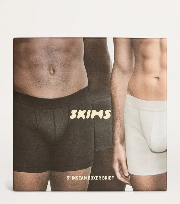 SKIMS Stretch-cotton Boxers