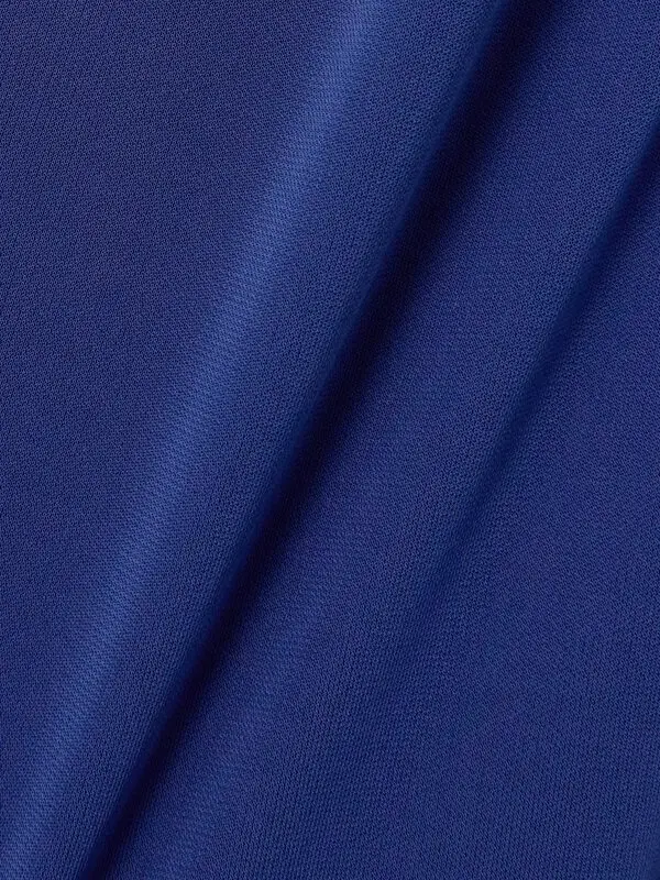 Givenchy Asymmetric Draped Crepe Midi Dress