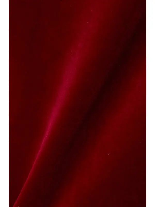 LIBEROWE Vera Cotton-velvet Mini Skirt