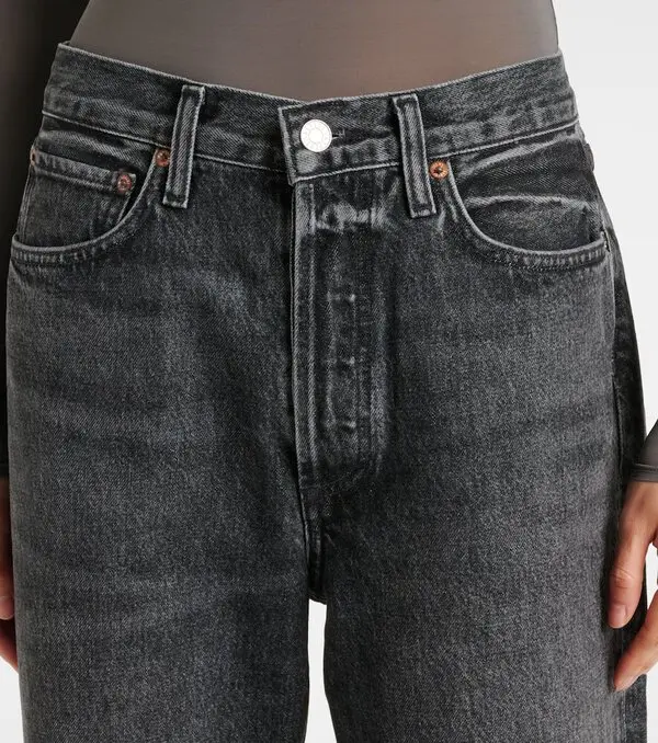 AGOLDE Kelly High-rise Straight Jeans