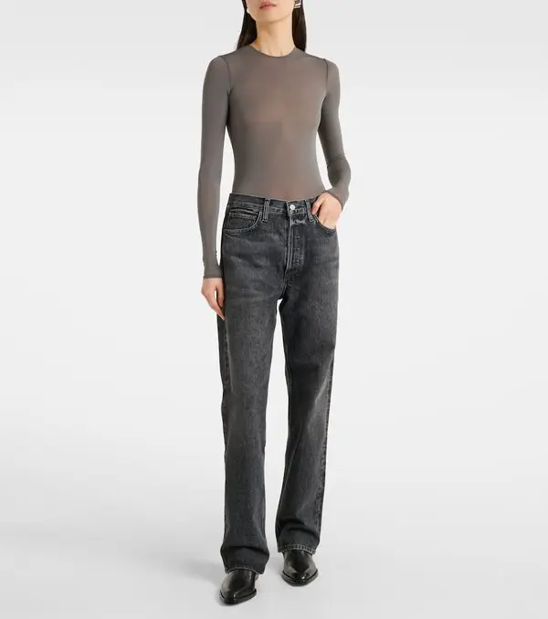 AGOLDE Kelly High-rise Straight Jeans