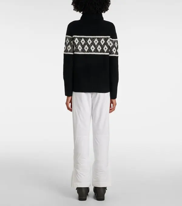 Bogner Uda Sequined Wool-blend Sweater