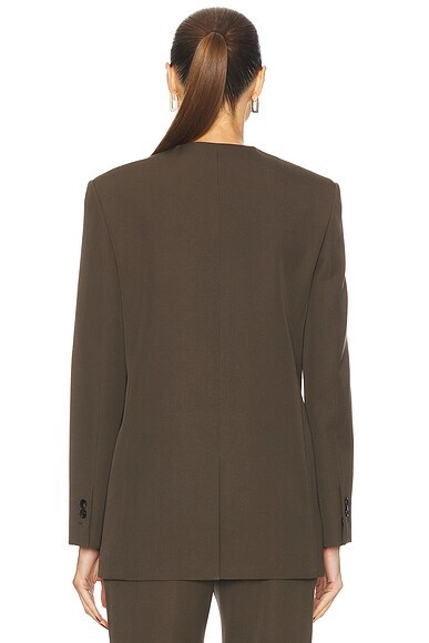 Bottega Veneta Collarless Blazer