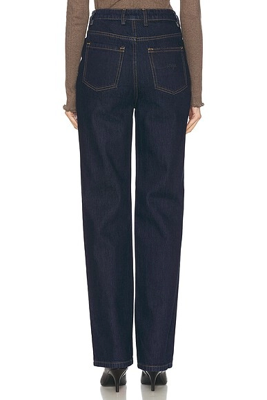 SEROYA Brooklyn High Rise Straight Jeans