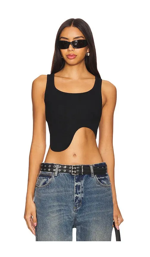 LOVERS AND FRIENDS Sonya Tank - Black
