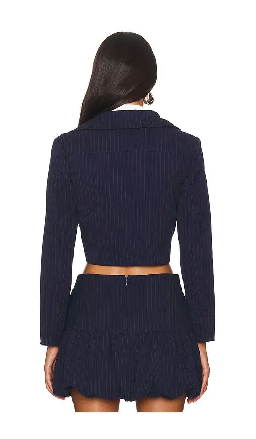 Amanda Uprichard Sanders Jacket - Navy