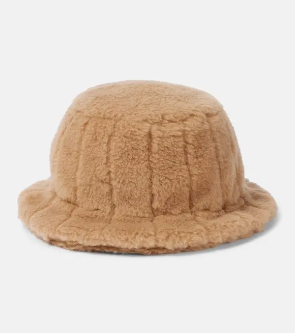 Gabriela Hearst Moreau Wool, Silk, And Cashmere Bucket Hat - Brown