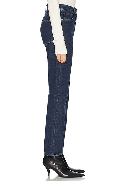 AGOLDE 90's Pinch Waist High Rise Straight Jeans - Pendulum
