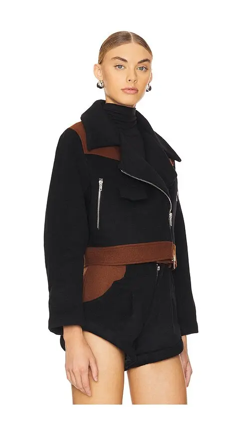 UNDERSTATED LEATHER Love Story Jacket - Black