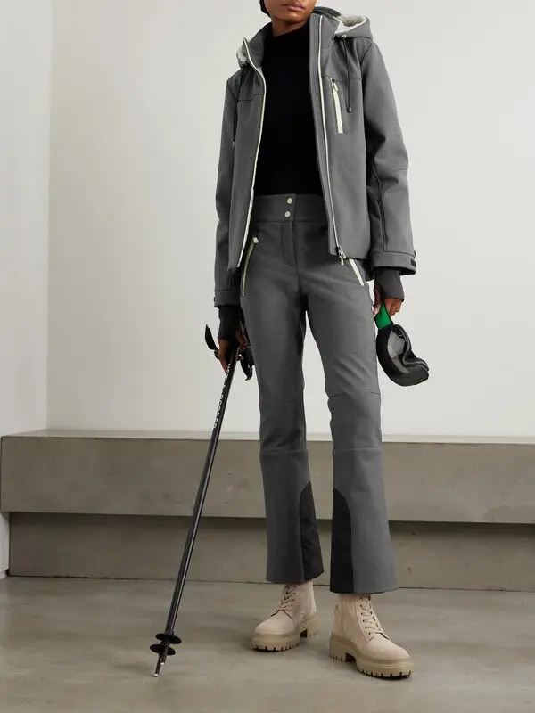 Brunello Cucinelli Wool-blend Flared Ski Pants