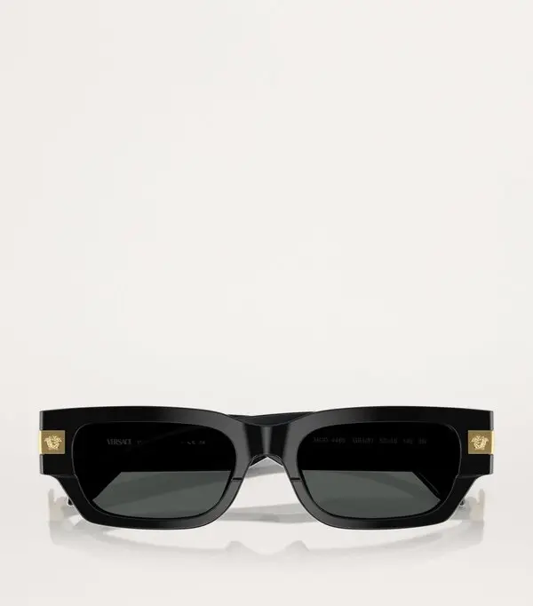 Versace Acetate Rectangle Frame Sunglasses