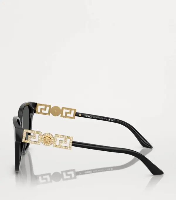 Versace Acetate Ve4471b Sunglasses - Black