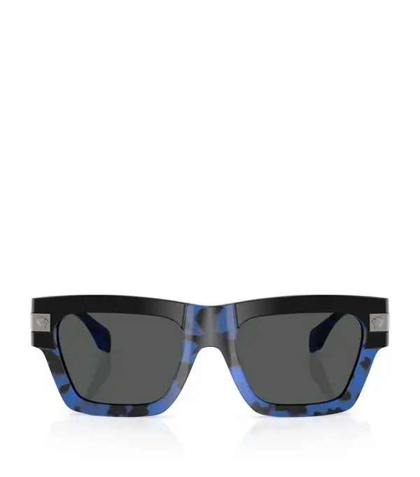 Versace Acetate Square Frame Sunglasses