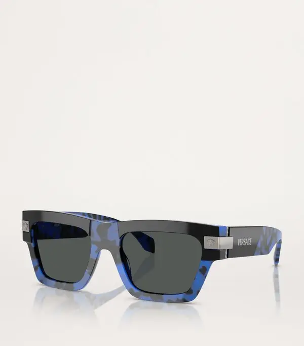 Versace Acetate Square Frame Sunglasses