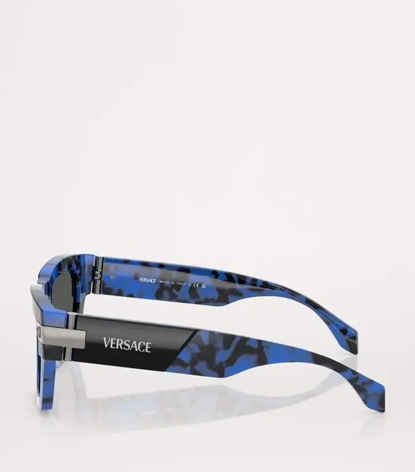 Versace Acetate Square Frame Sunglasses