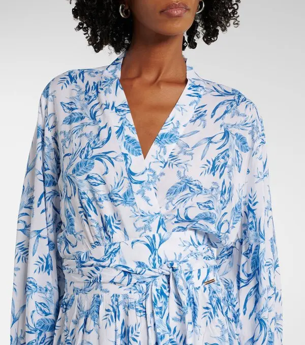 Melissa Odabash Rachel Printed Maxi Dress