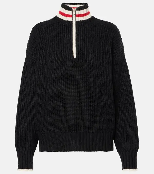Brunello Cucinelli Wool Half-zip Sweater