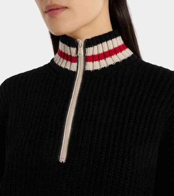 Brunello Cucinelli Wool Half-zip Sweater