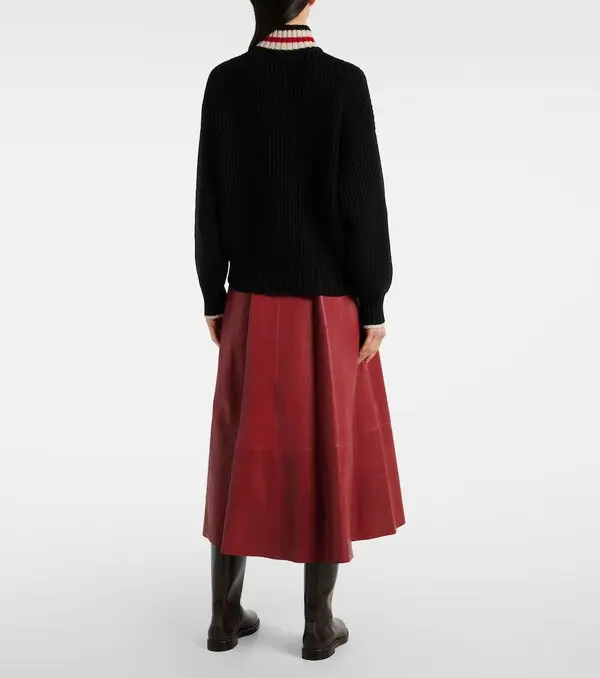 Brunello Cucinelli Wool Half-zip Sweater