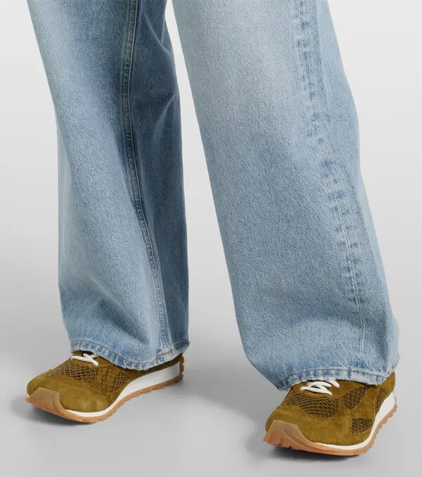 AGOLDE Low Slung Baggy Mid-rise Jeans In Force