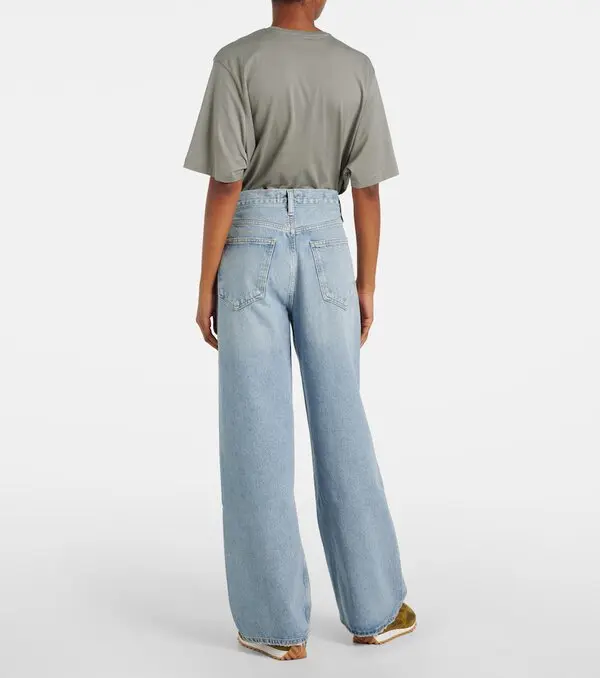 AGOLDE Low Slung Baggy Mid-rise Jeans In Force