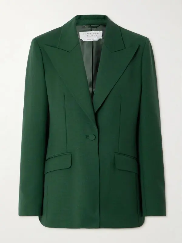 Gabriela Hearst Leiva Wool Blazer