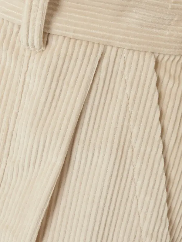 Brunello Cucinelli Cotton Corduroy Trousers