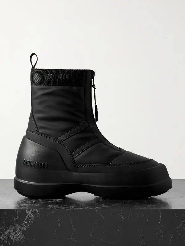 Moon Boot Luna Shell Zip-up Boots