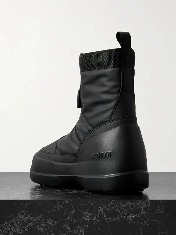 Moon Boot Luna Shell Zip-up Boots