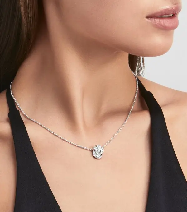 Graff Gold And Diamond Tilda's Bow Necklace