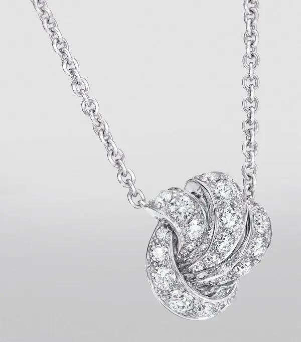 Graff Gold And Diamond Tilda's Bow Necklace