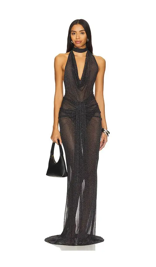 Nbd The Alessandra Gown - Black