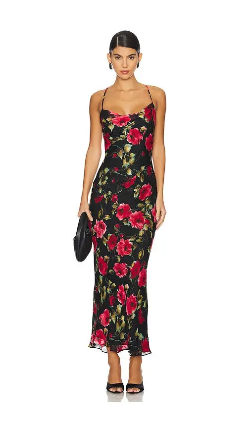 MORE TO COME Haylo Maxi Dress - Black