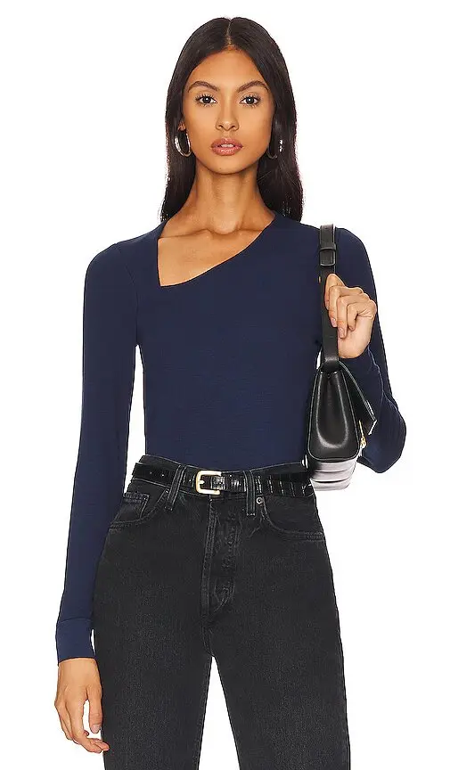 Lamade Ysabel Angled Neckline Top