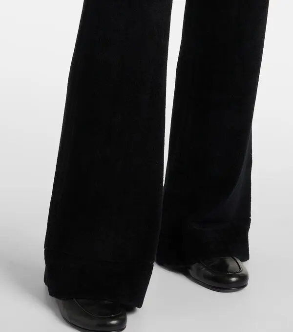 Proenza Schouler Flared Chenille Trousers