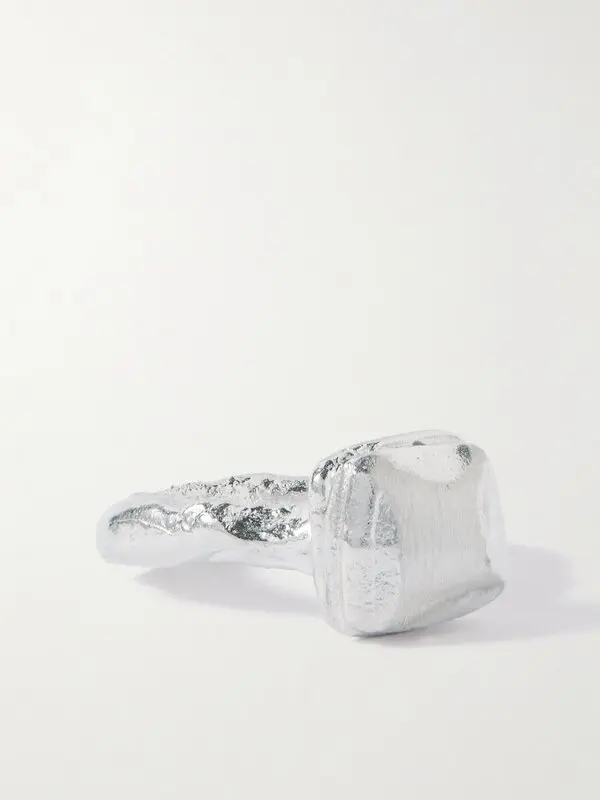 ALIGHIERI The Ancient Incantations Sculptural Pinky Ring - Silver