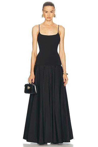 L'academie Laure Maxi Dress - Black