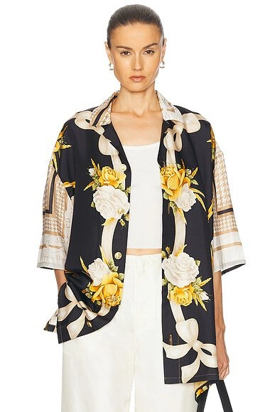 J. LOGAN HOME Vintage Maison Silk Shirt